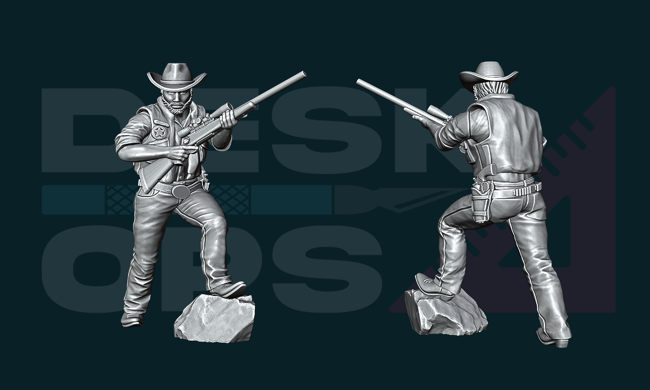 Tabletop Terrain & 28mm Miniaturen - Desk-Ops