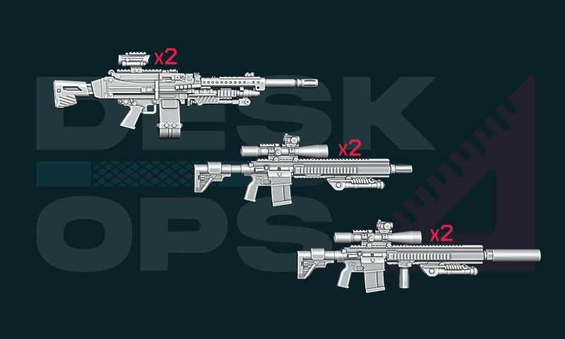 Bundeswehr Special Forces KSK Support Weapons
