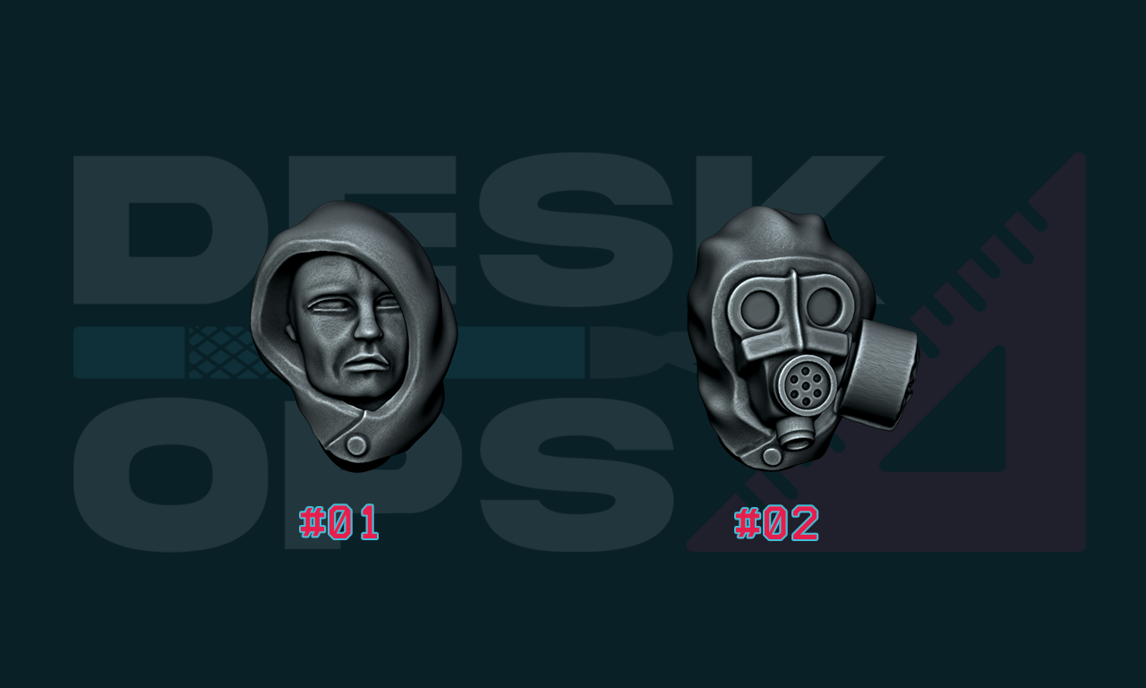 Tabletop Miniature CIA Steve with M4 - 28mm Modern